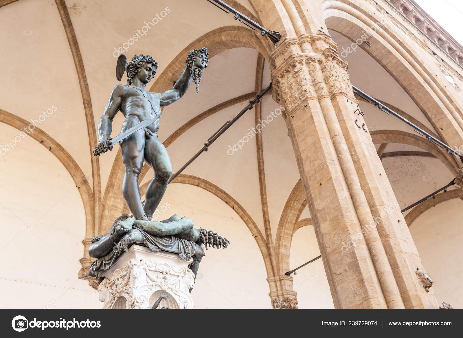 Ancient Perseus Statue