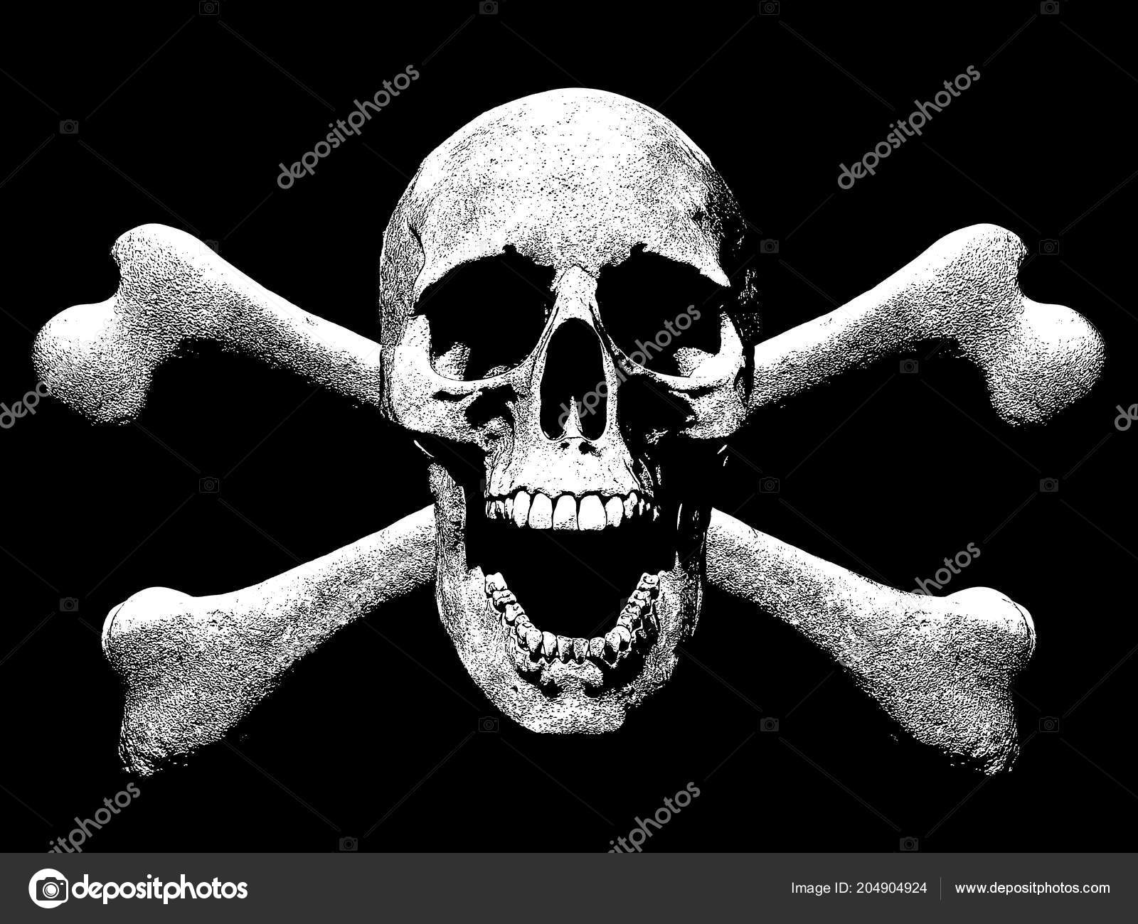Skull And Crossbones Background