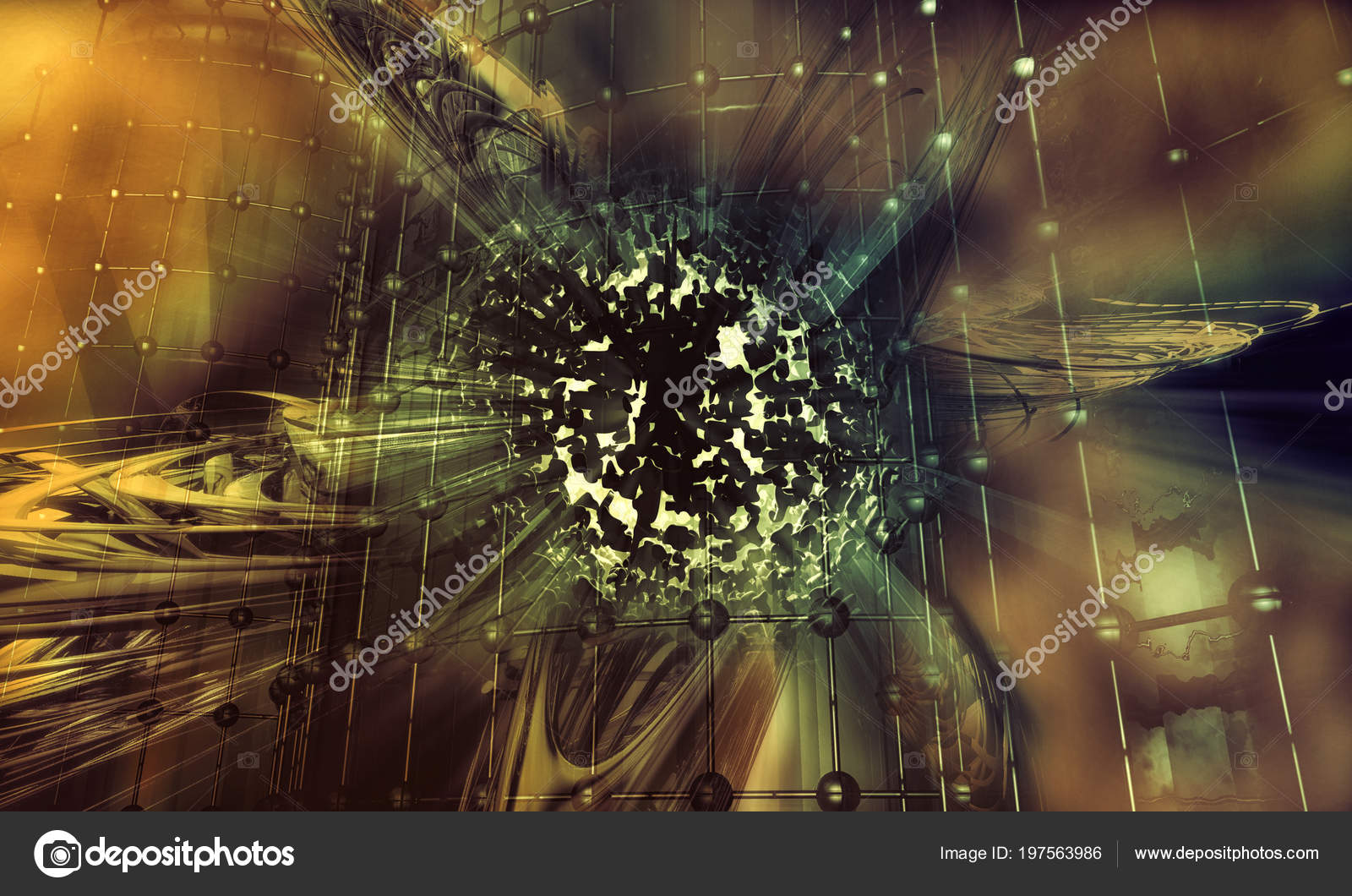 Rendering Futuristic Background Stock Photo by ©zeber2010 197563986