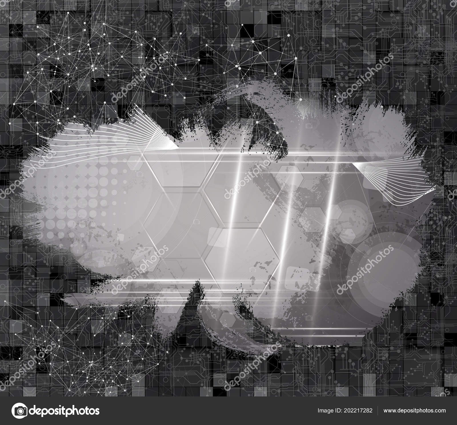 Technology Background Vector Easy Editable Stock Vector by ©zeber2010 ...