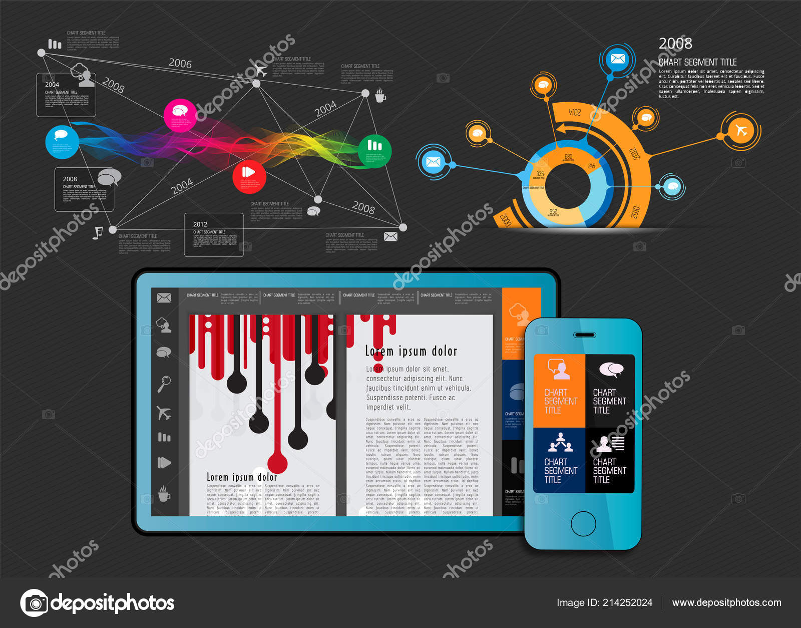 Infographic Concept Vector Illustration Stock Vector by ©zeber2010 ...
