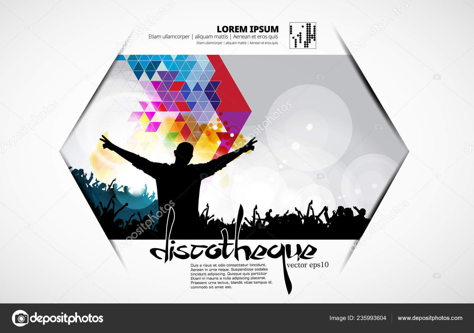 Big Music Event Background Ready Poster Banner Vector Stock Vector by ...