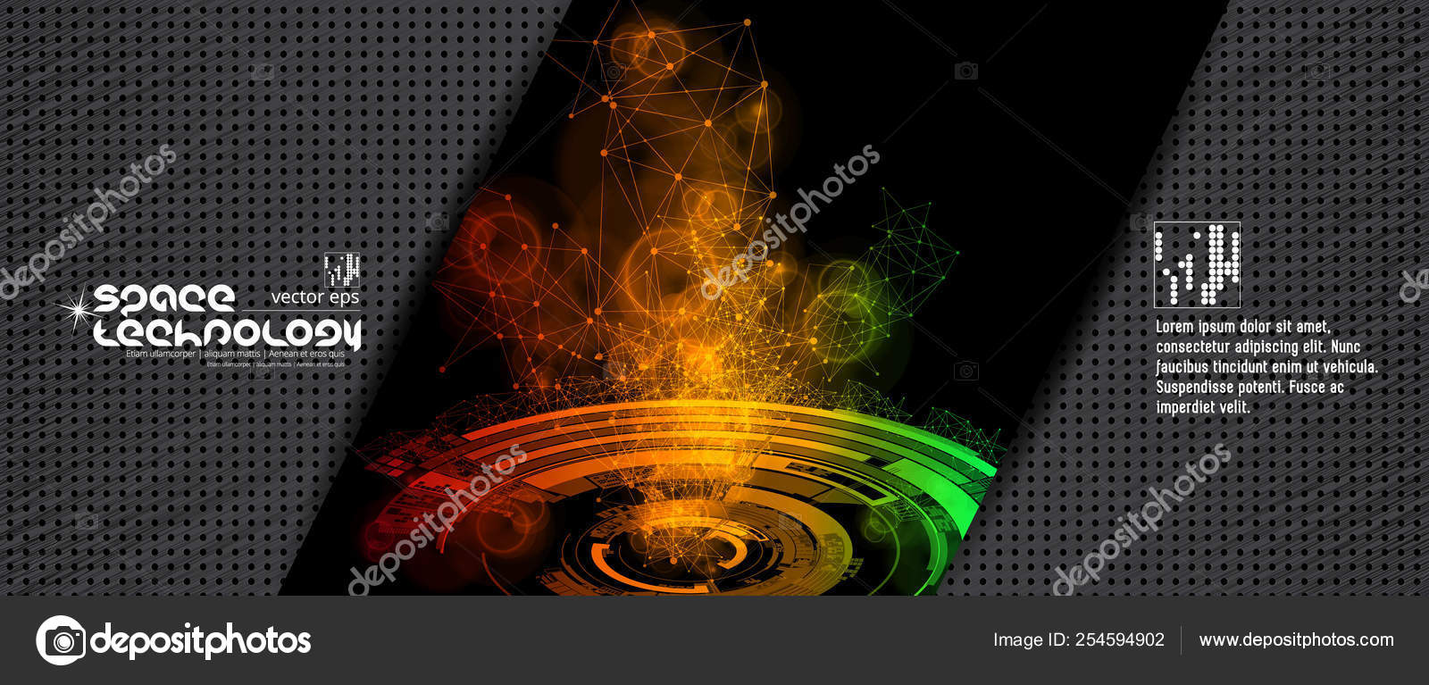 Abstract Technology Digital Tech Concept Ready Banner Background Stock ...