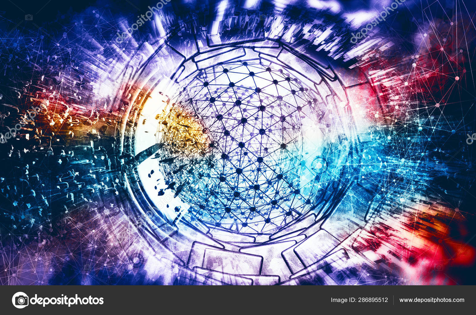 Rendering Digital Technology Background Stock Photo by ©zeber2010 286895512