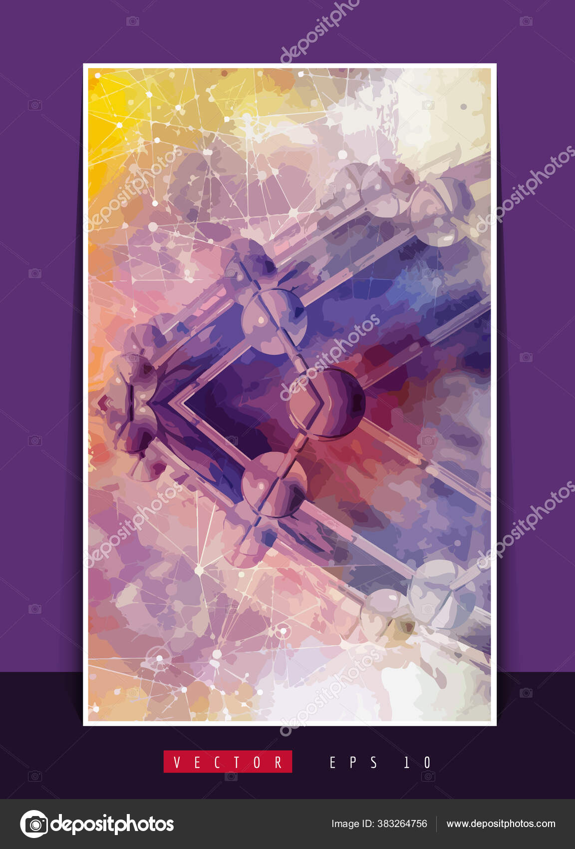 Poster Background Rendering Abstract Technology Digital Tech Concept ...