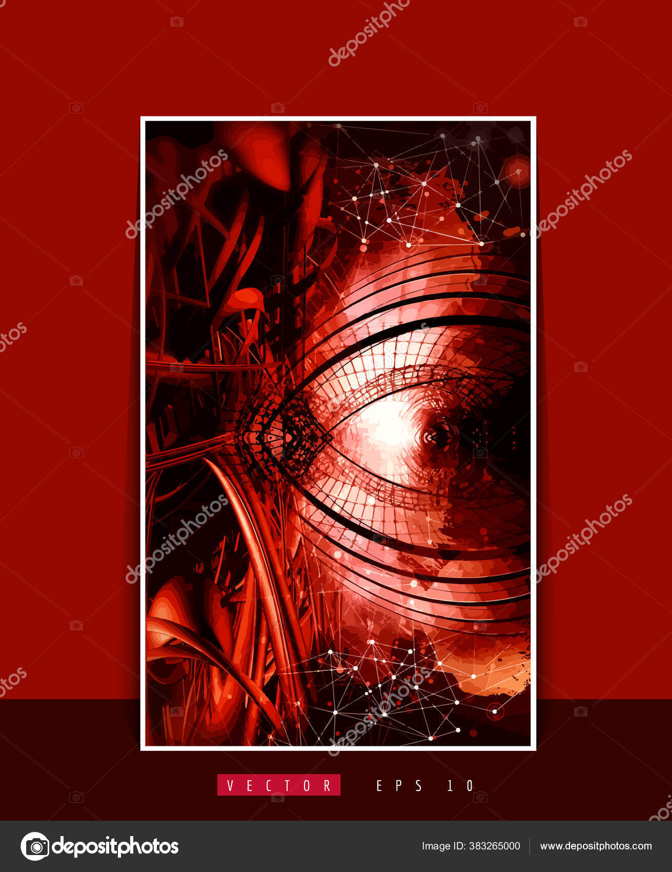 Poster Background Rendering Abstract Technology Digital Tech Concept ...
