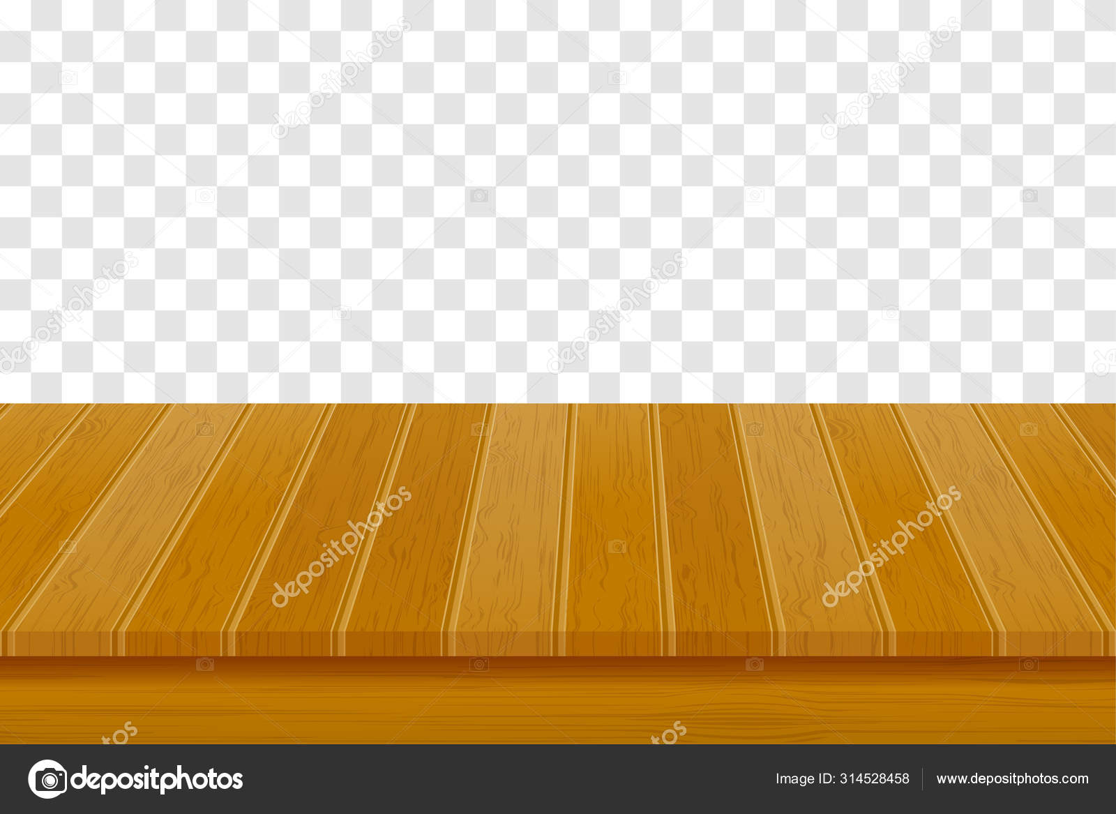 Wooden table top vector illustration Stock Vector Image by ©kontur-vid ...