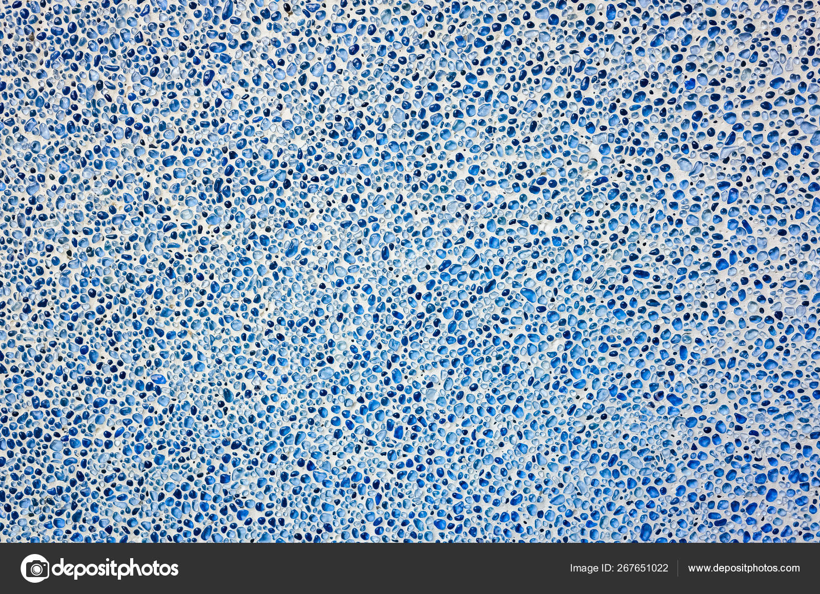 Blue terrazzo stones texture Stock Photo by ©elwynn 267651022