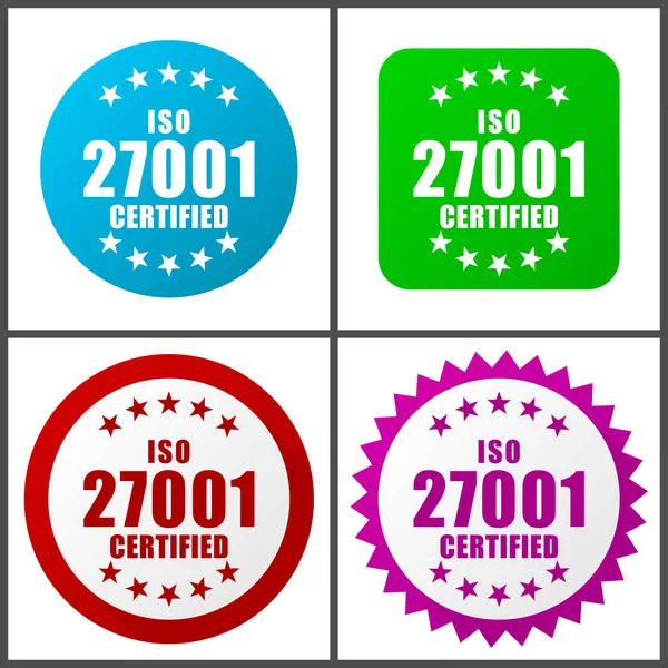 Iso 27001 icon Vector Art Stock Images | Depositphotos