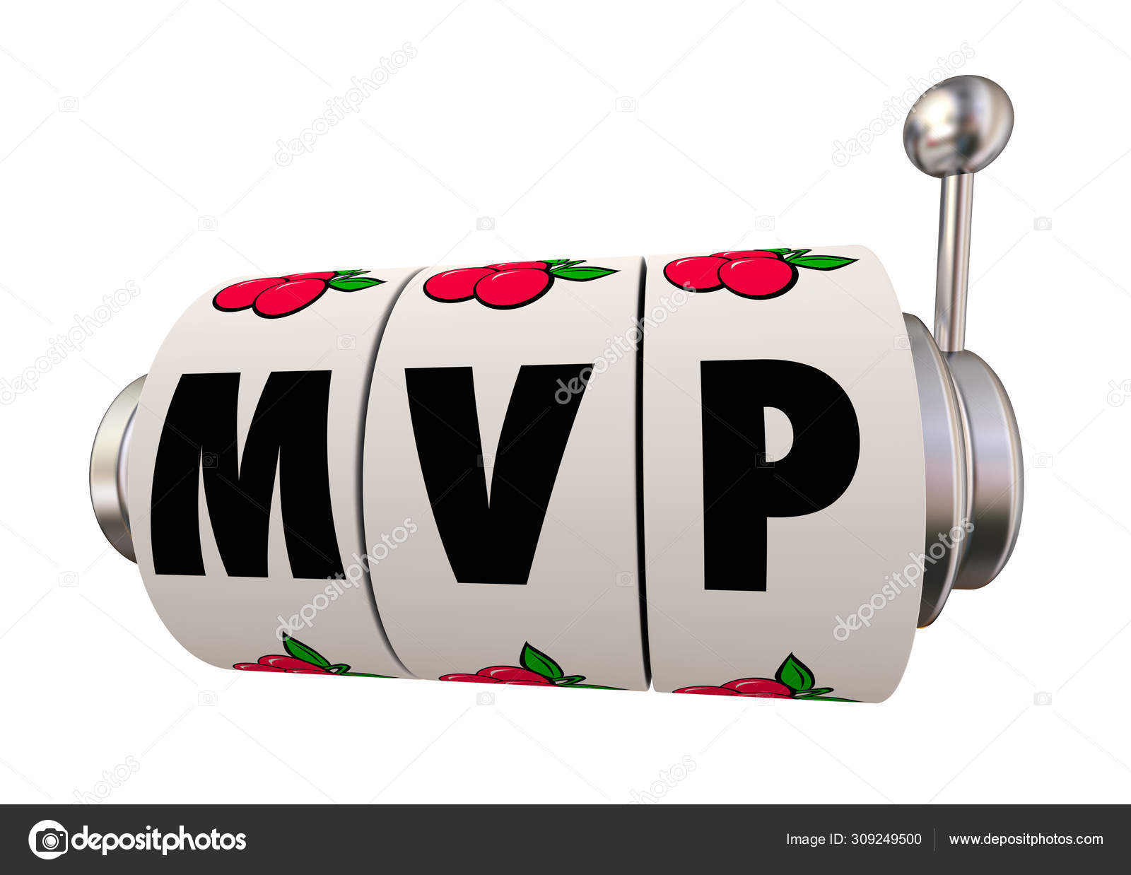MVP Most Valuable Player Minimum Viable Product Slot Machine 3d ...