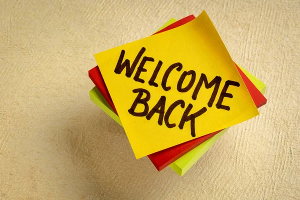 Welcome back business Stock Photos, Royalty Free Welcome back business ...