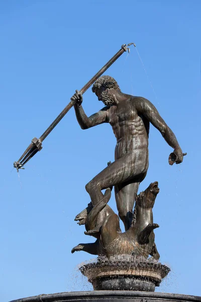 Roman God Neptune Statue