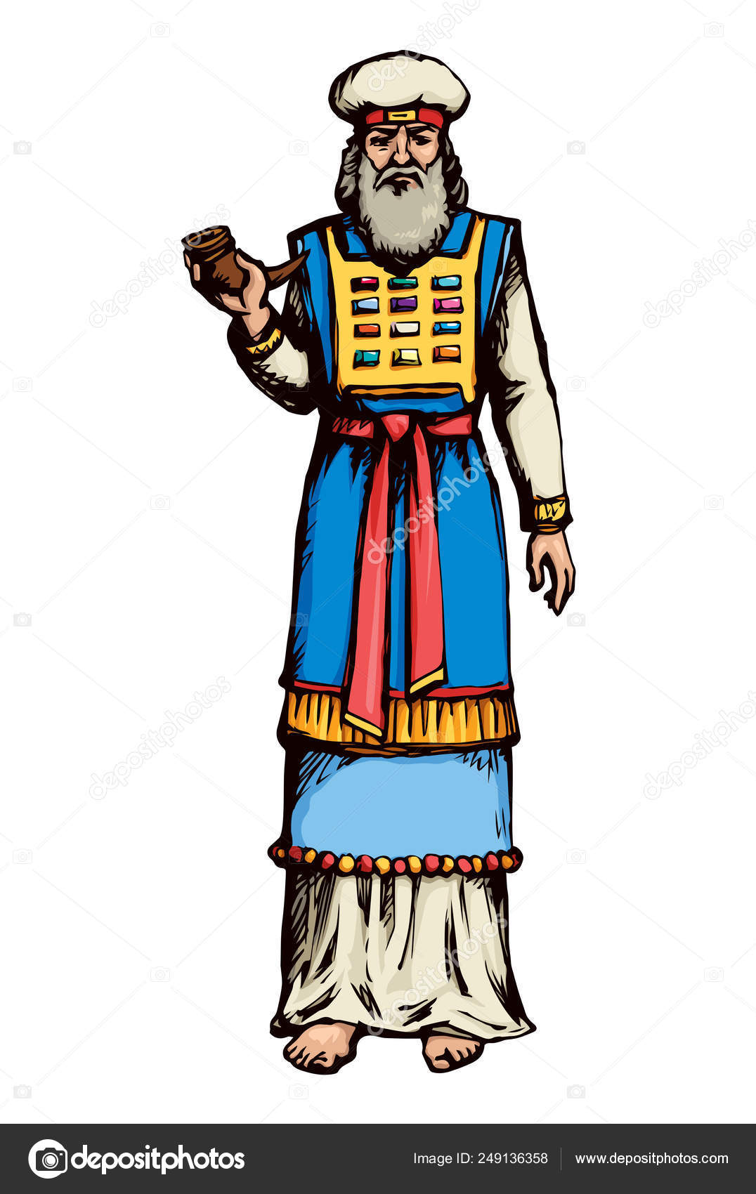 Hohepriester Clipart Center For Jewish Art