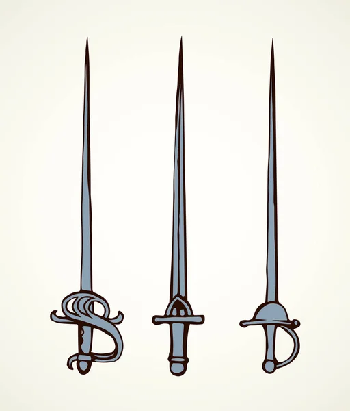 Rapier Sword Drawing