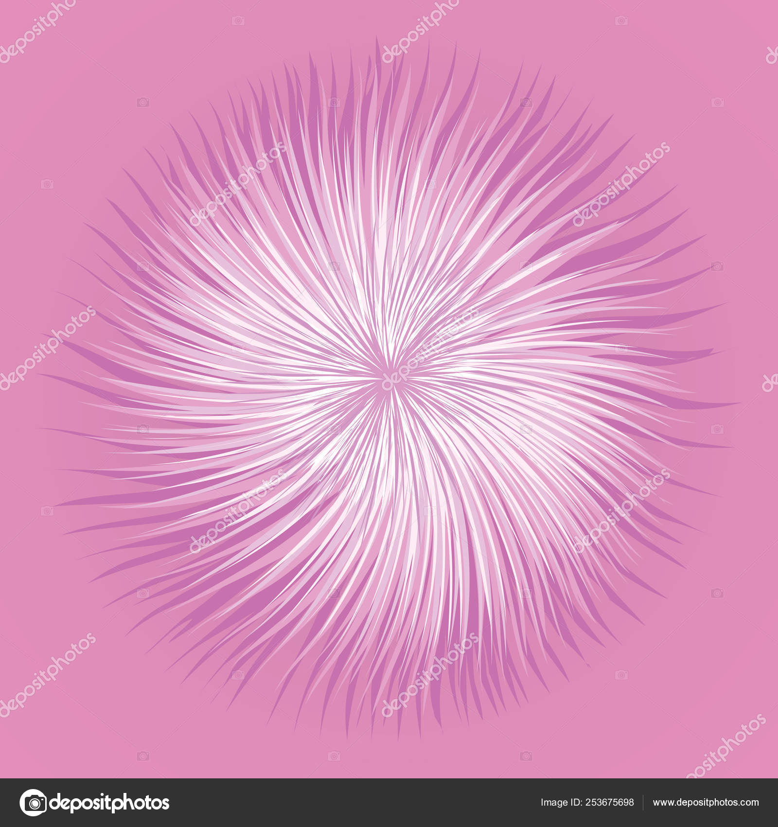 Abstract background. Explosion. Vector drawing Stock Vector Image by ...
