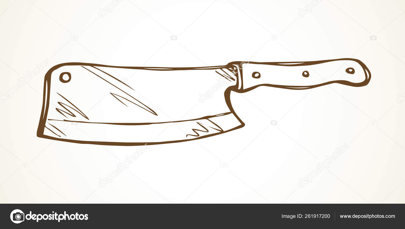 Kitchen cutter. Vector drawing Stock Vector Image by ©Marinka #261917200