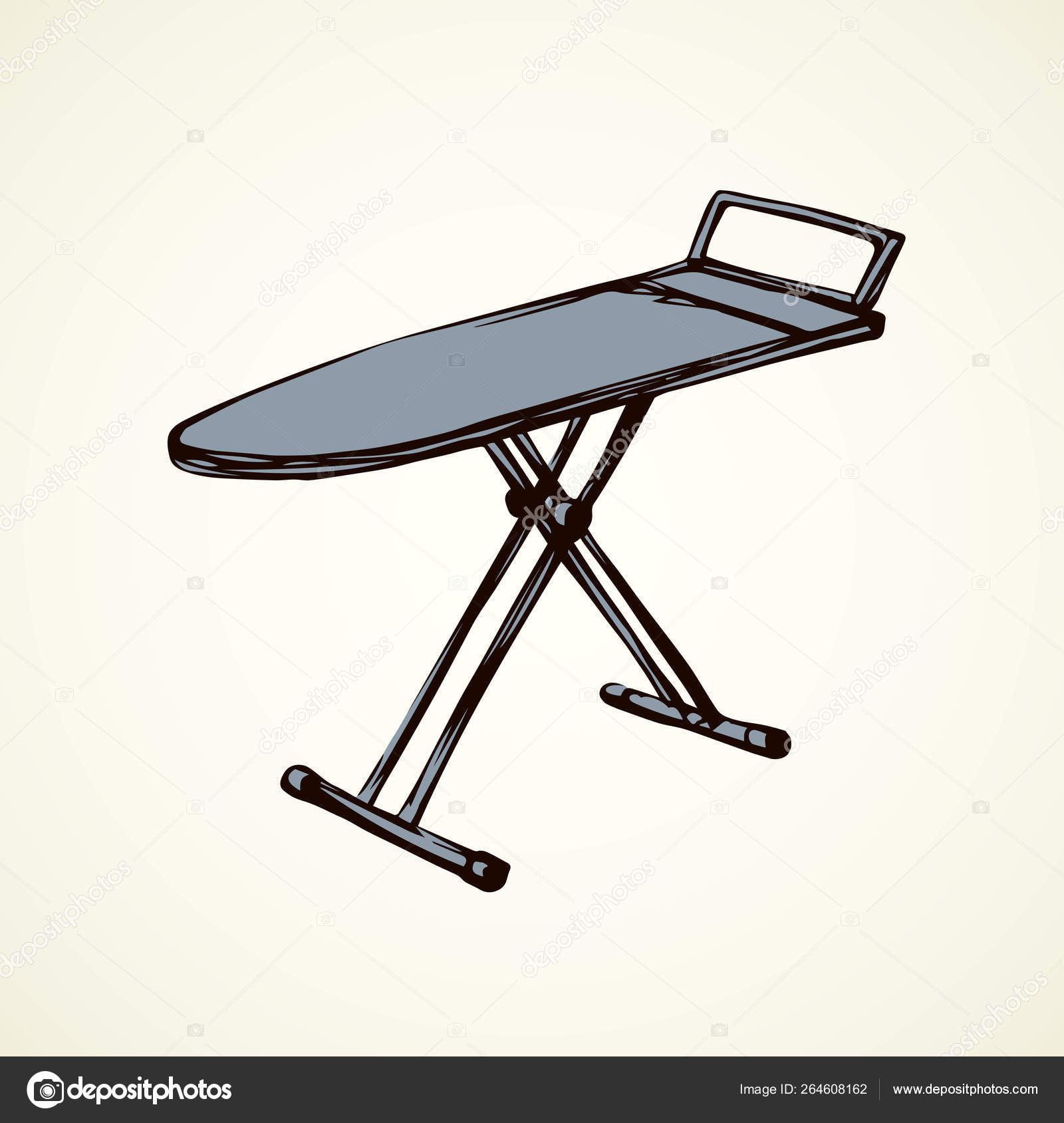 Ironing board. Vector drawing Stock Vector Image by ©Marinka #264608162