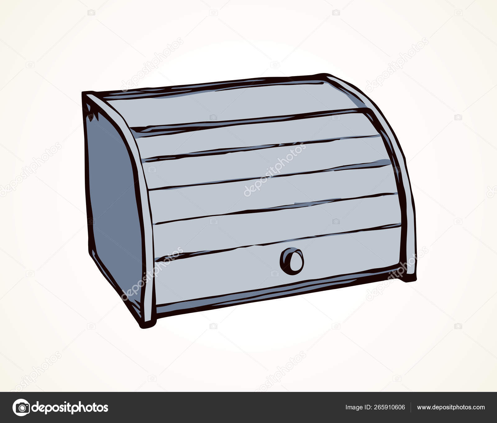 Breadbox. Vector drawing Stock Vector Image by ©Marinka #265910606