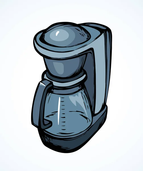 Image vectorielle Cafetière. Dessin vectoriel par ©Marinka - 333049766