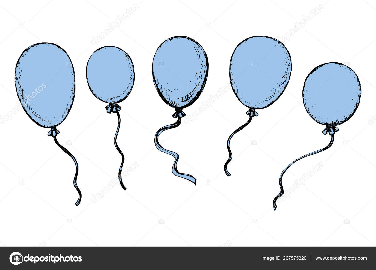 Inflatable balloon. Vector drawing Stock Vector Image by ©Marinka ...