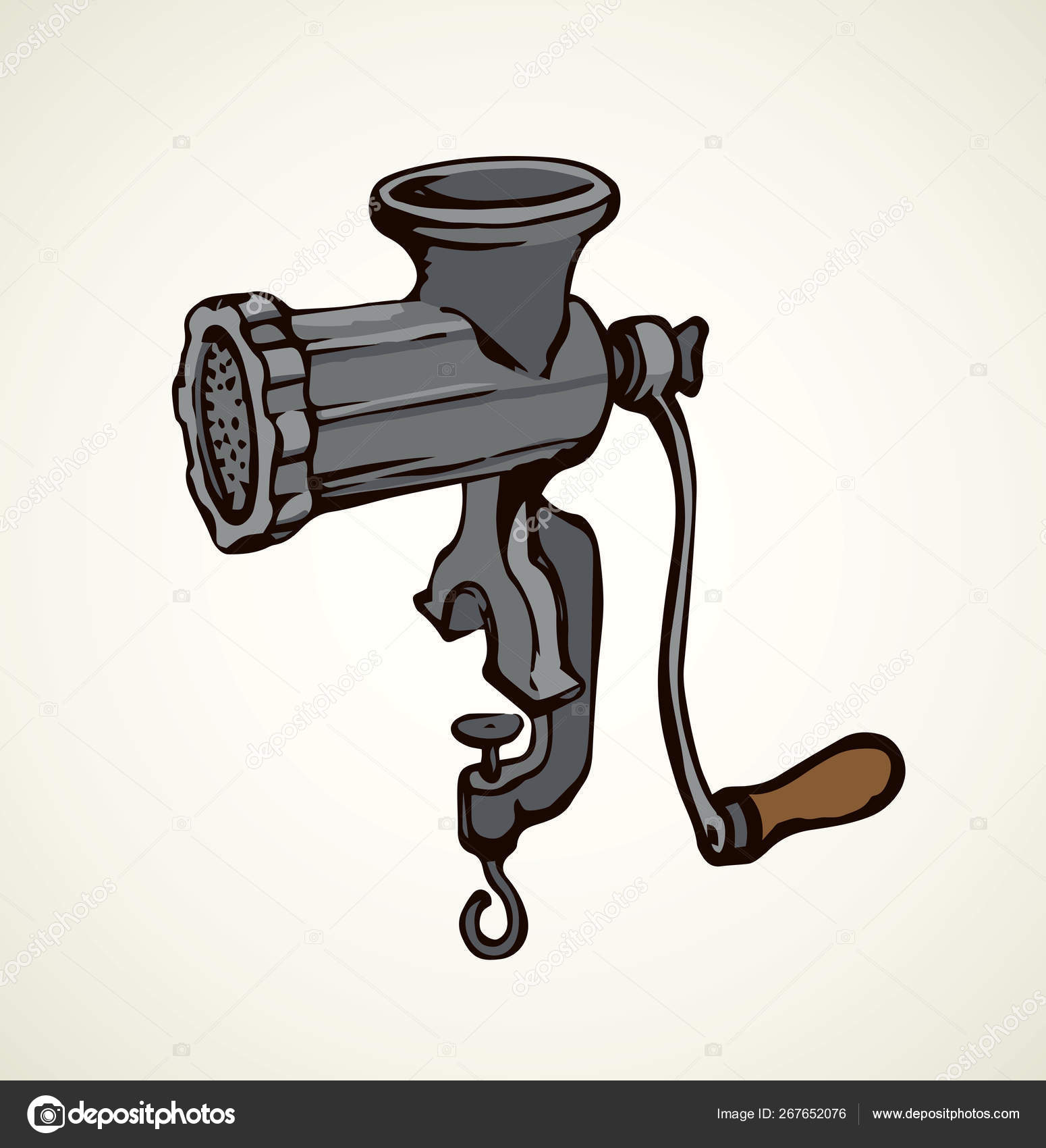 Meat grinder. Vector drawing Stock Vector Image by ©Marinka #267652076