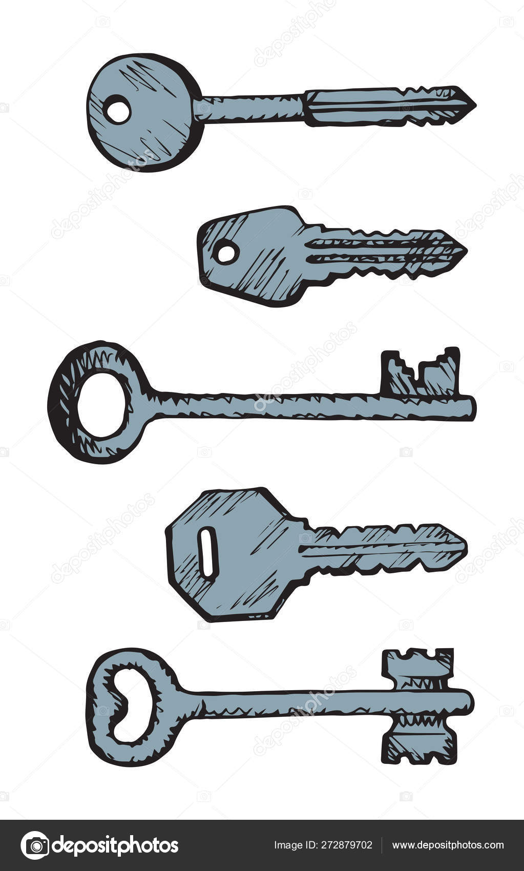 Key. Vector drawing Stock Vector by ©Marinka 272879702