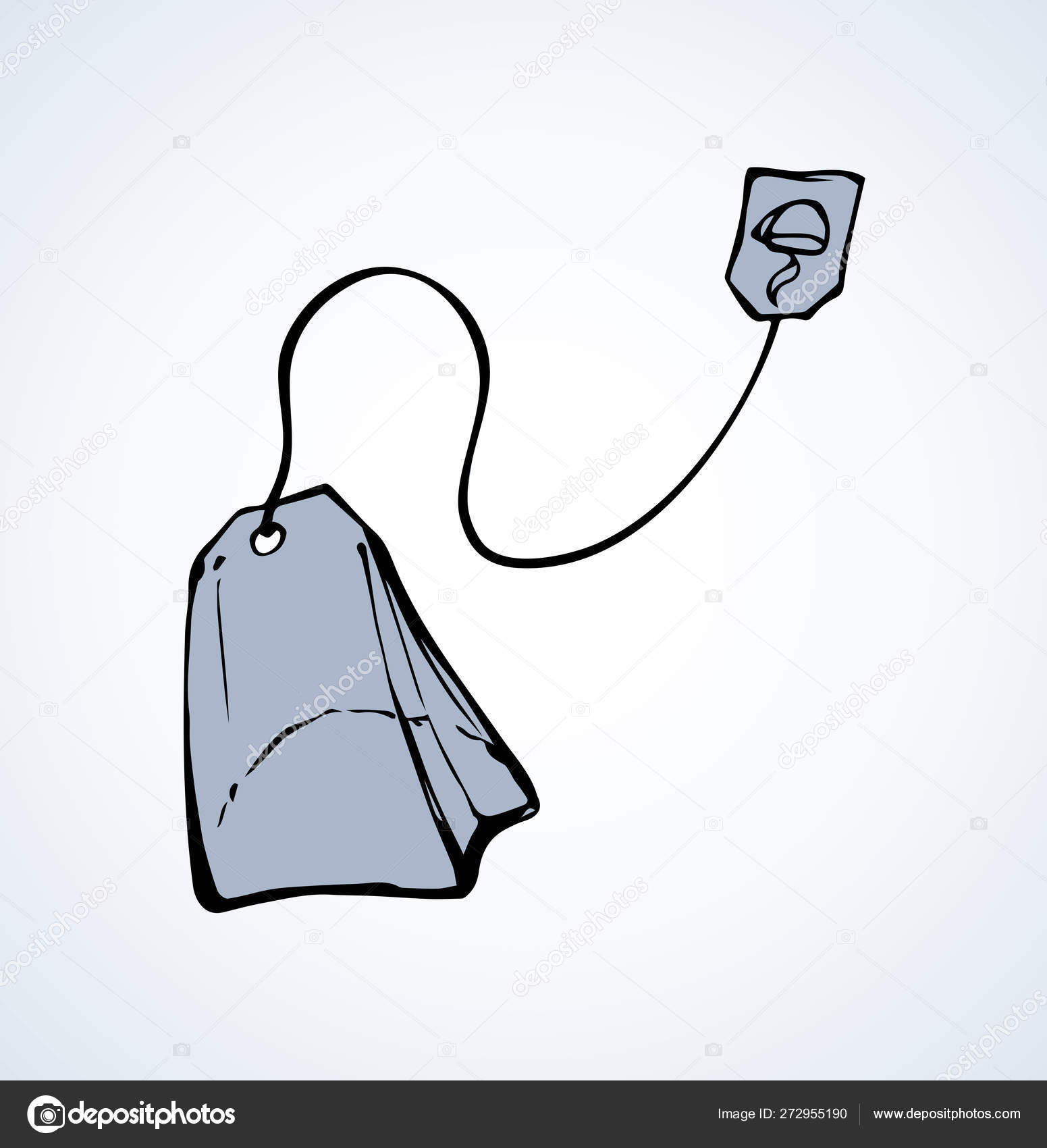 Tea Bag Drawing Tea Bag Drawing — RITA ALAOUI