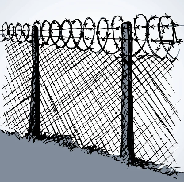 274 Barbed wire cartoon Vector Images | Depositphotos