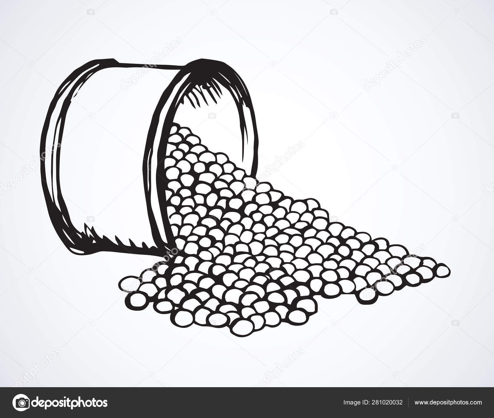 Caviar. Vector drawing Stock Vector Image by ©Marinka #281020032