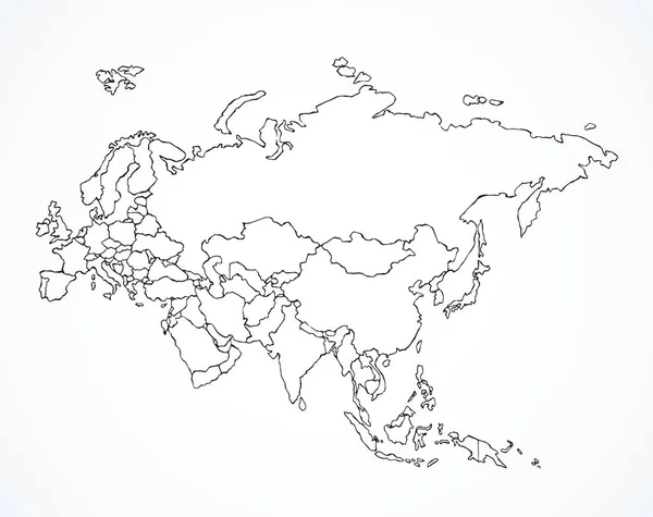 Blank Maps Of Eurasia