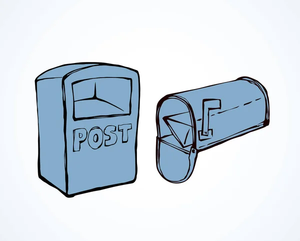 Buzón. Dibujo vectorial Vector de stock #188451063 de ©Marinka