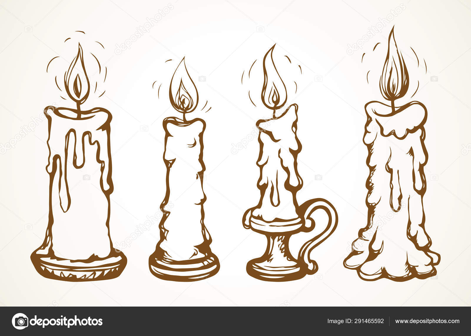Melting Candle Logo