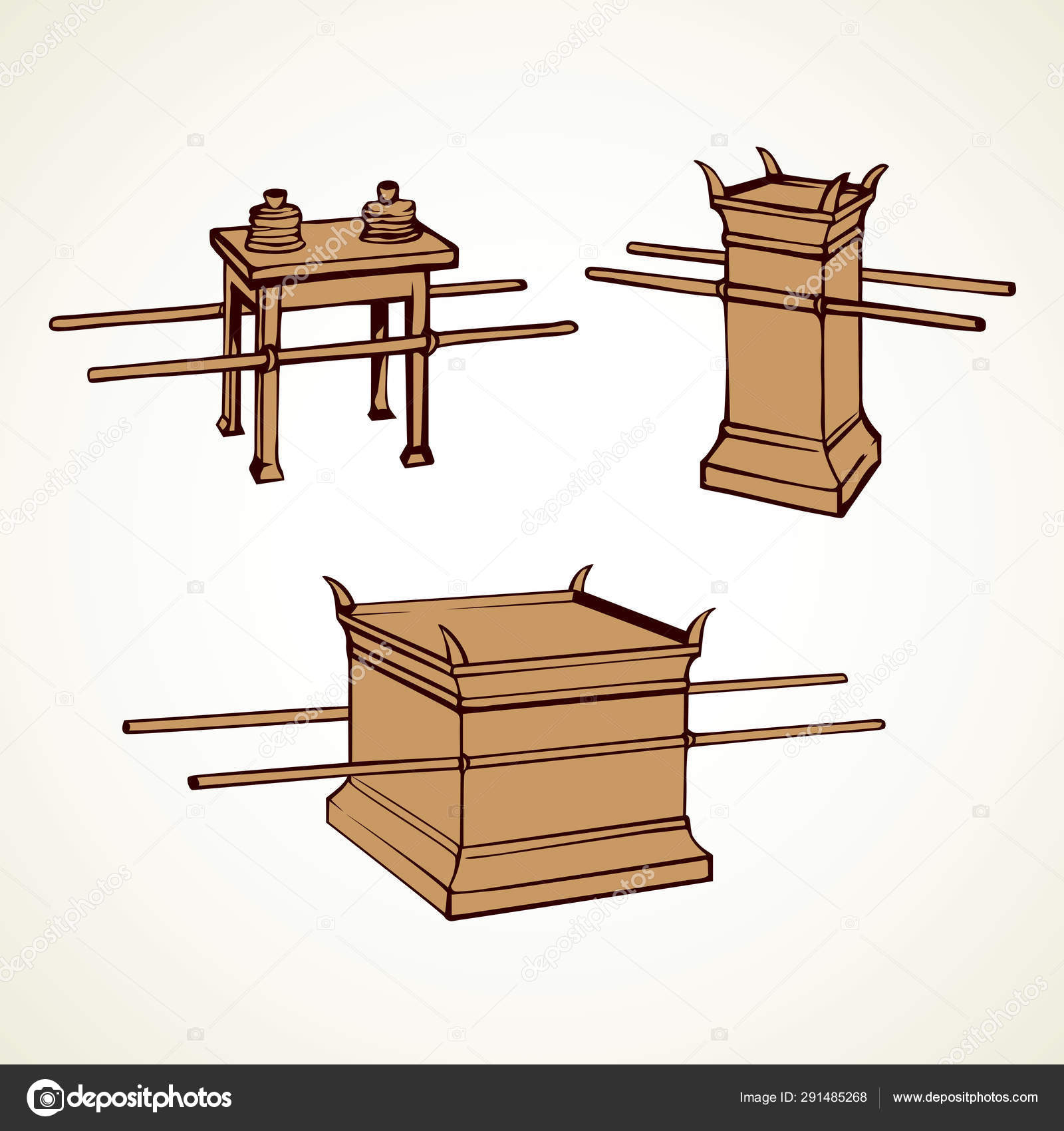 Altar. Vector drawing Stock Vector Image by ©Marinka #291485268