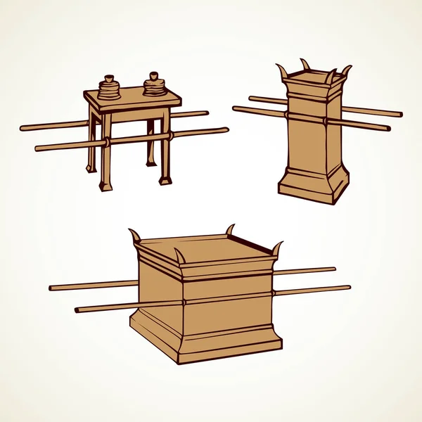 Catholic Tabernacle Drawing