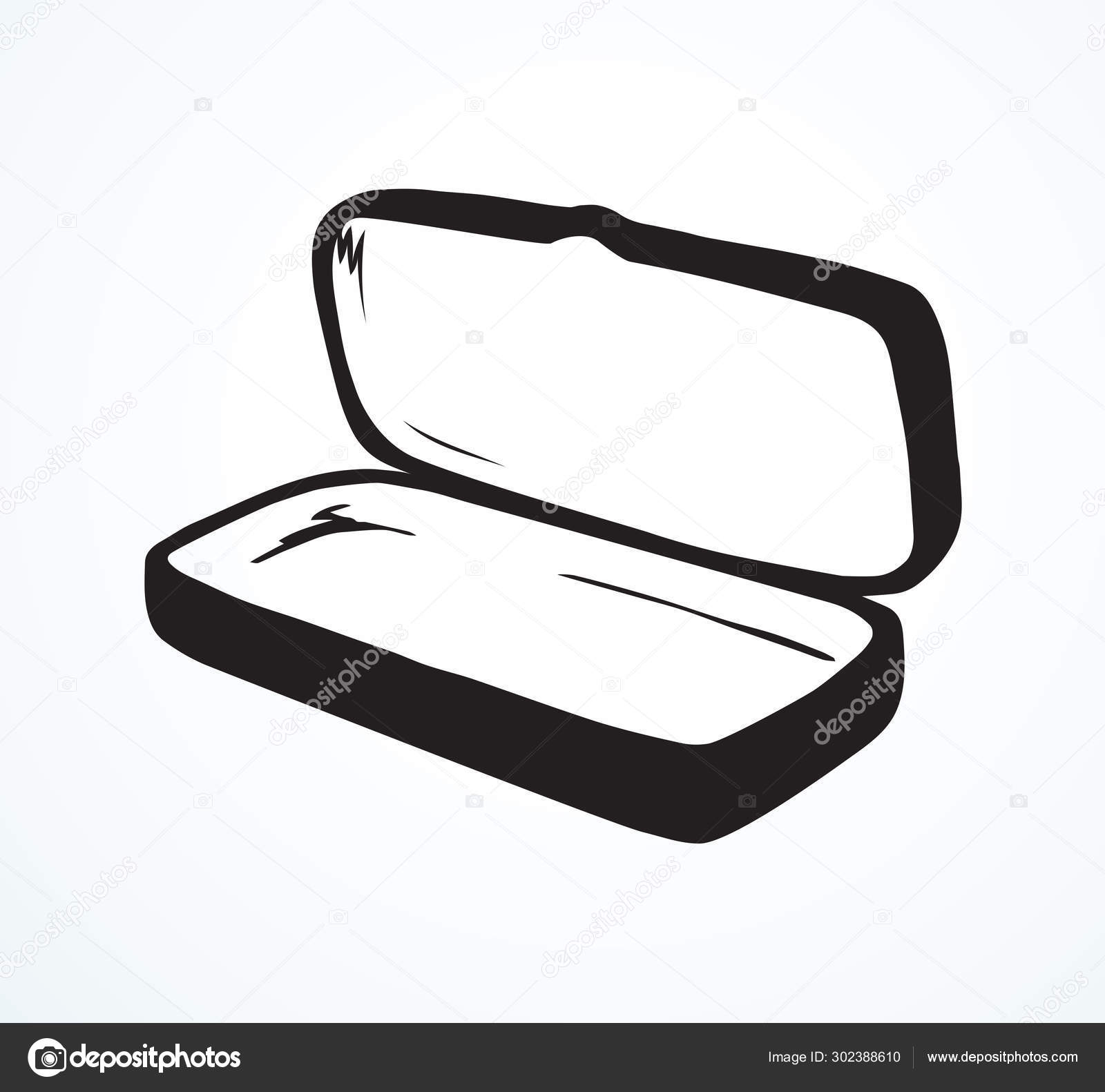 Glasses case. Vector drawing Stock Vector Image by ©Marinka #302388610