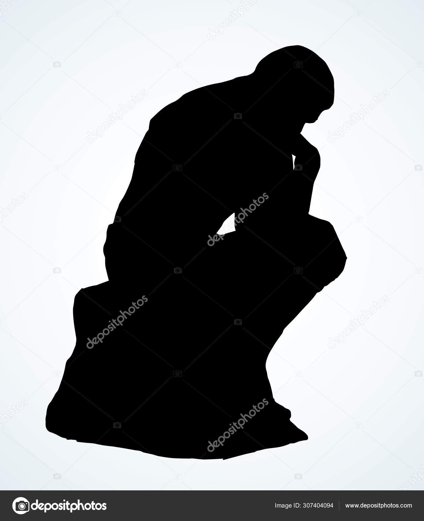 The Thinker Outline