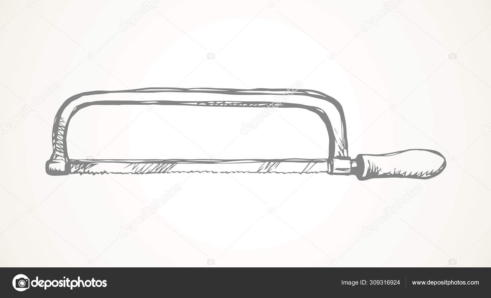 Dibujo De Sierra De Mano