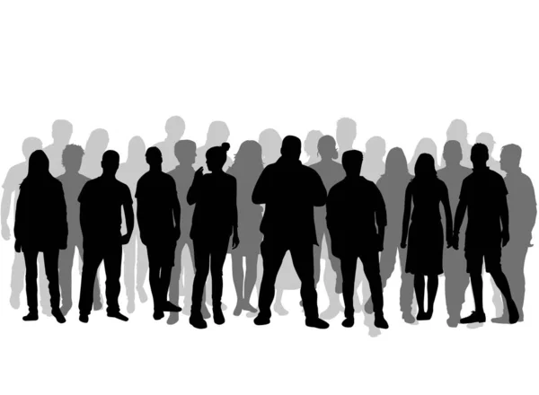 Crowd Vector Graphics | Everypixel