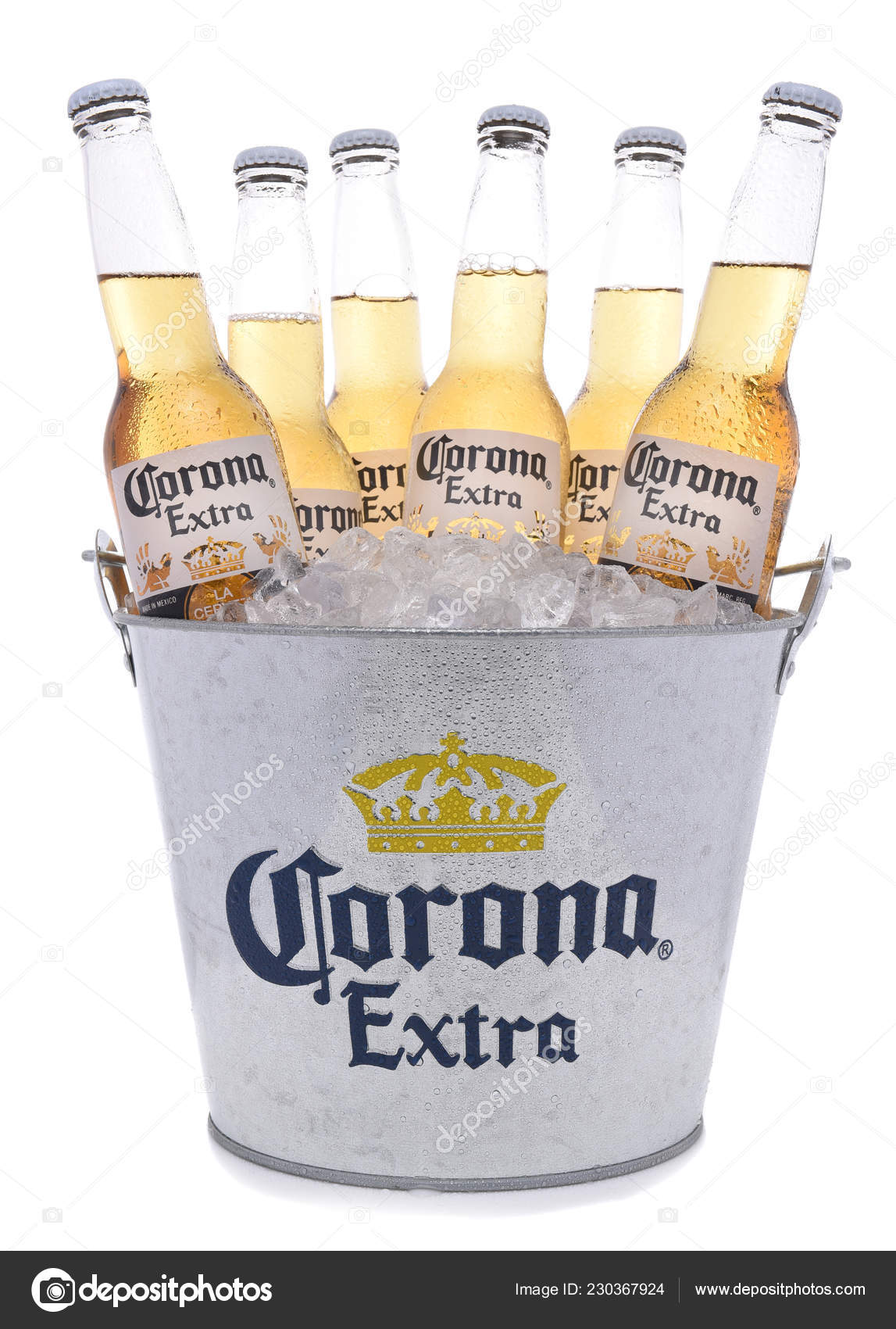 Irvine California Noviembre 2017 Cubo Botellas Cerveza Corona Extra ...