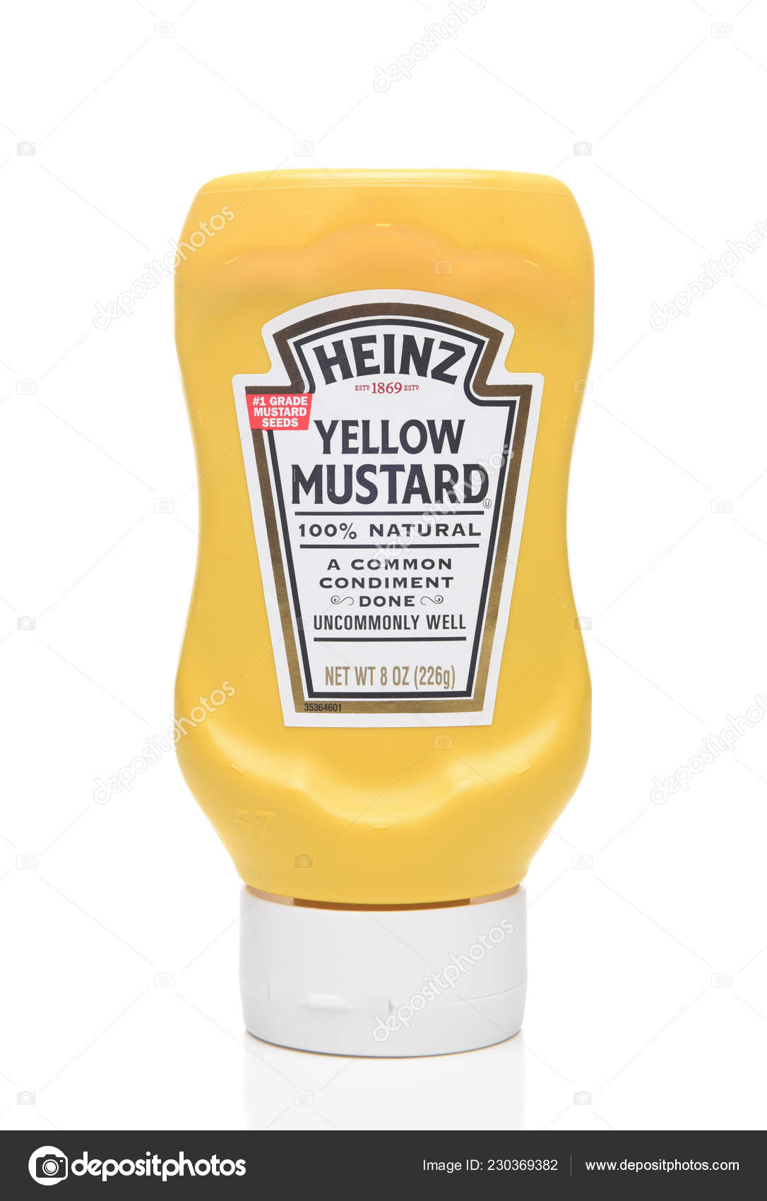 Irvine California Oct 2018 Squeeze Bottle Heinz Yellow Mustard — Stock ...