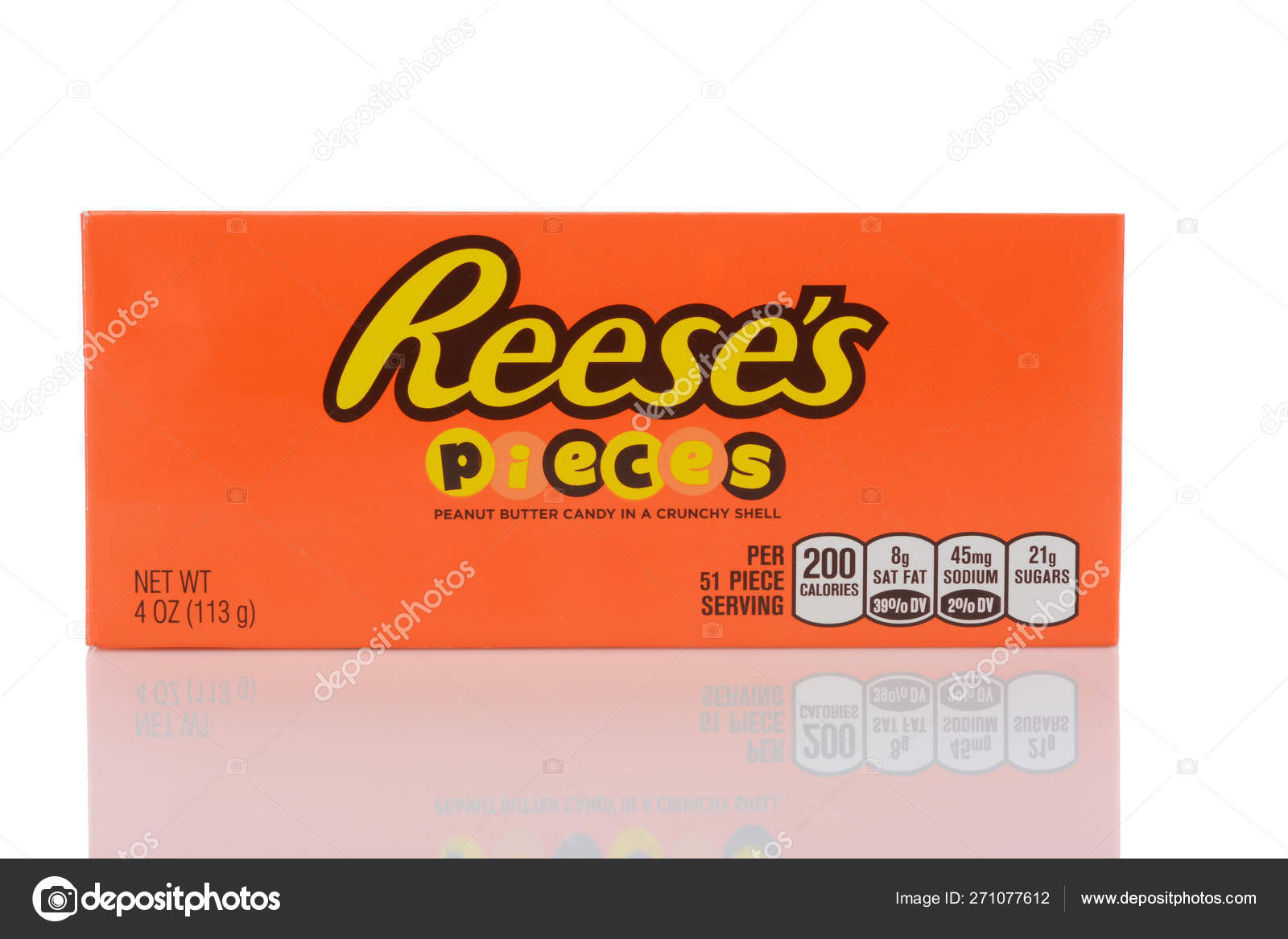 Reeses Pieces Box