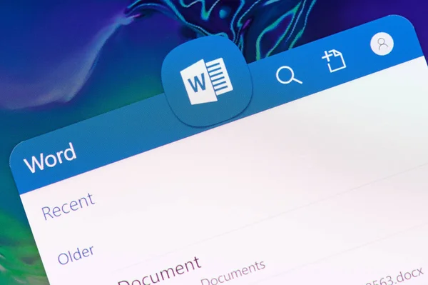 Microsoft word fotos de stock, imágenes de Microsoft word sin royalties ...
