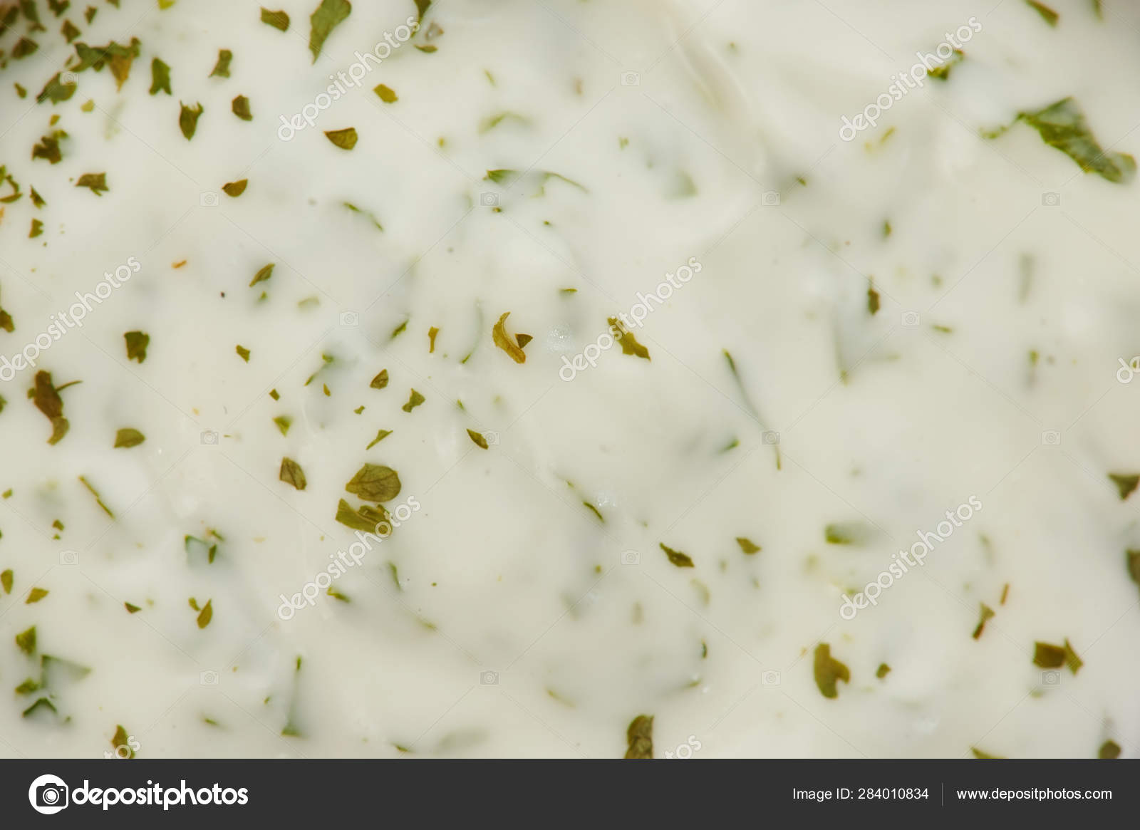 Textura de salsa tártara cremosa — Foto de stock #284010834 © dimarik