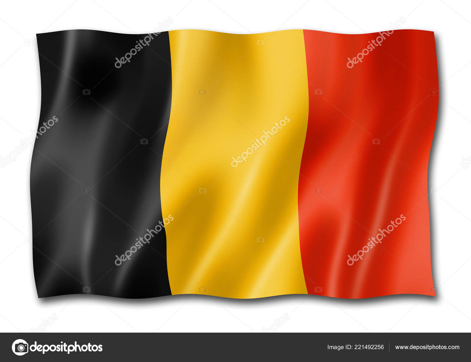 Belgium Flag Waving