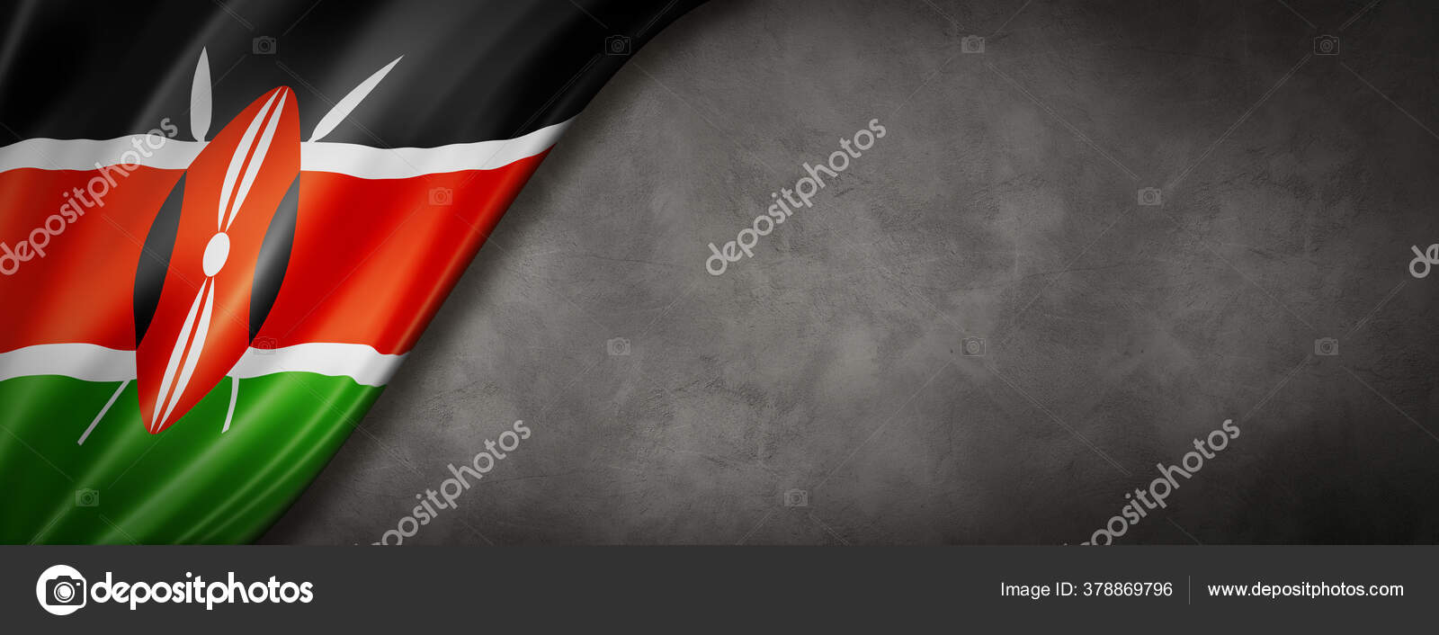 Kenya Flag Background