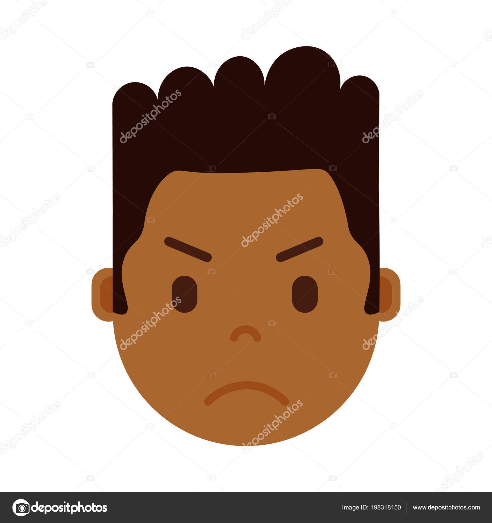 Mad Face And Man With Hat Emoji