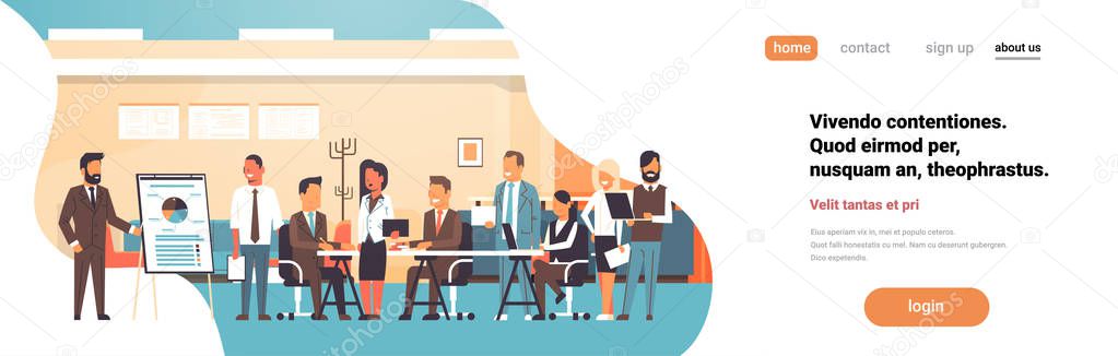 1,736 Business flip chart Vector Images | Depositphotos