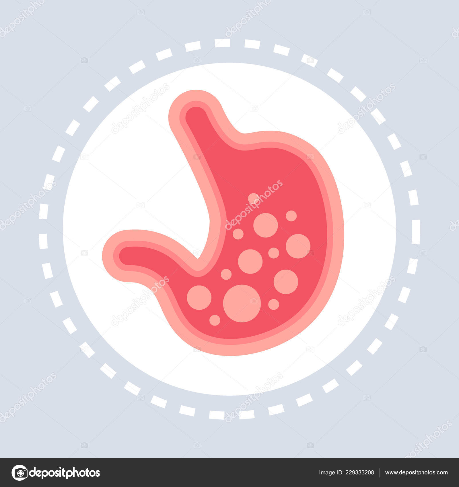 Anatomical human digestive system icon healthcare medical service logo ...
