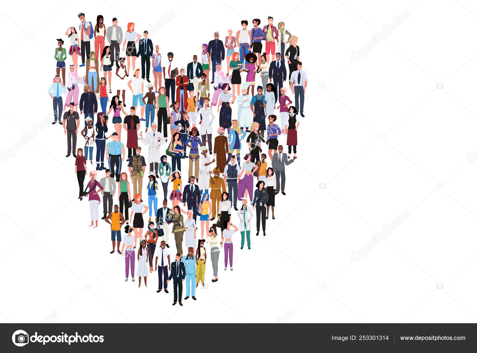 Different Races Of People Working Together