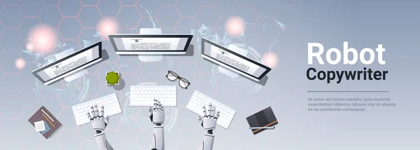 100,000 Robot writing Vector Images | Depositphotos